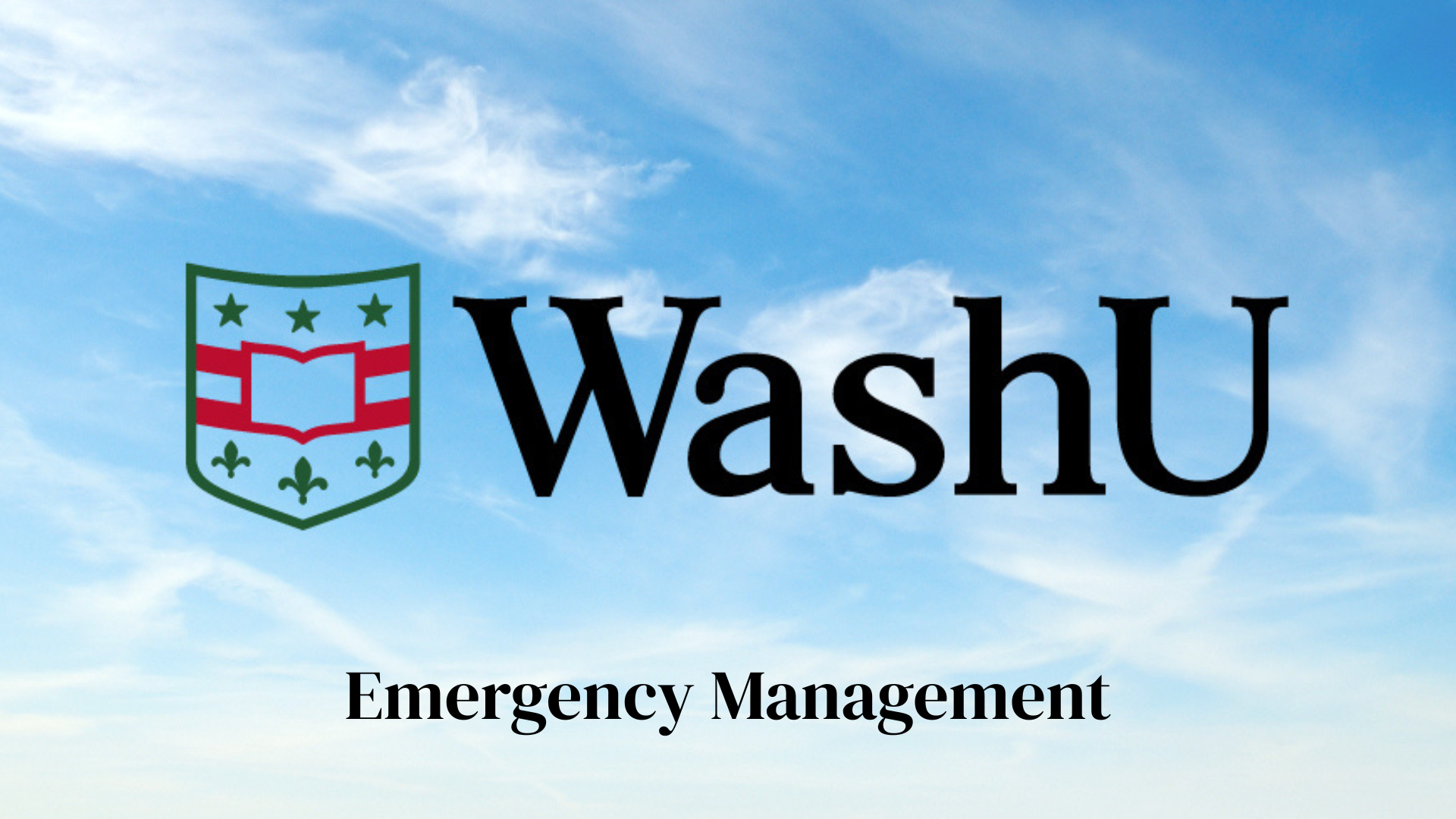 Announcements Archive | Emergency Management